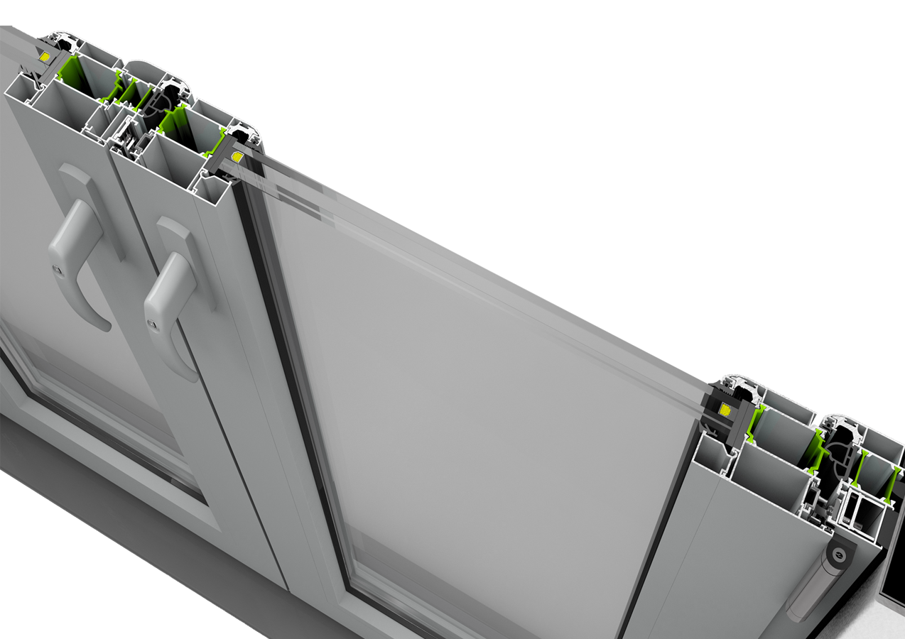 Seria batanta ferestre și uși cu bariera termica Etem 45 - Star Sistem